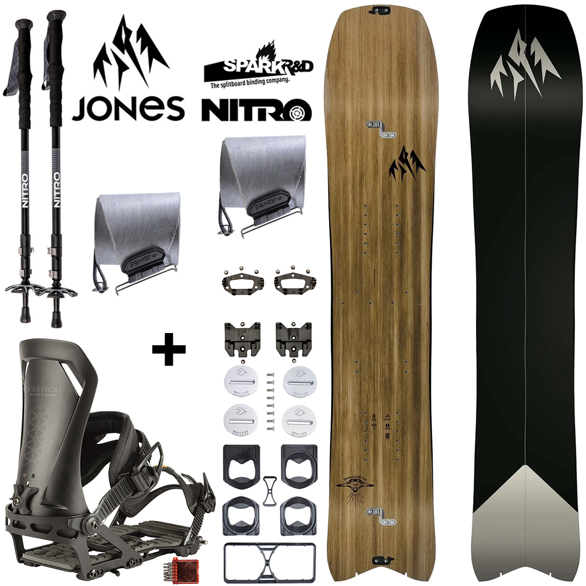 LIMITED OFFER | SET 2024: JONES Hovercraft 3D 2.0 & POMOCA Pre-Cut Nomad + NITRO Vertical x ...
